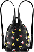 Pokémon - Pikachu Mini PU Backpack (Pikachu & POKEBALL Pattern) (DIFUZ – TokyoToys